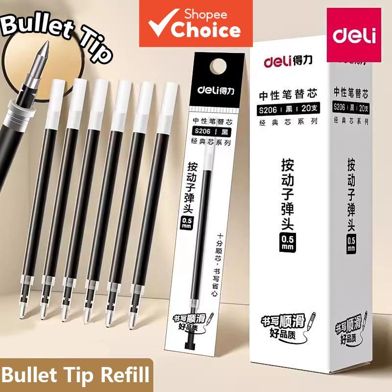 Deli S206 Recargas De Caneta Com Ponta De Bala De 0.5 Mm-Tinta De ...
