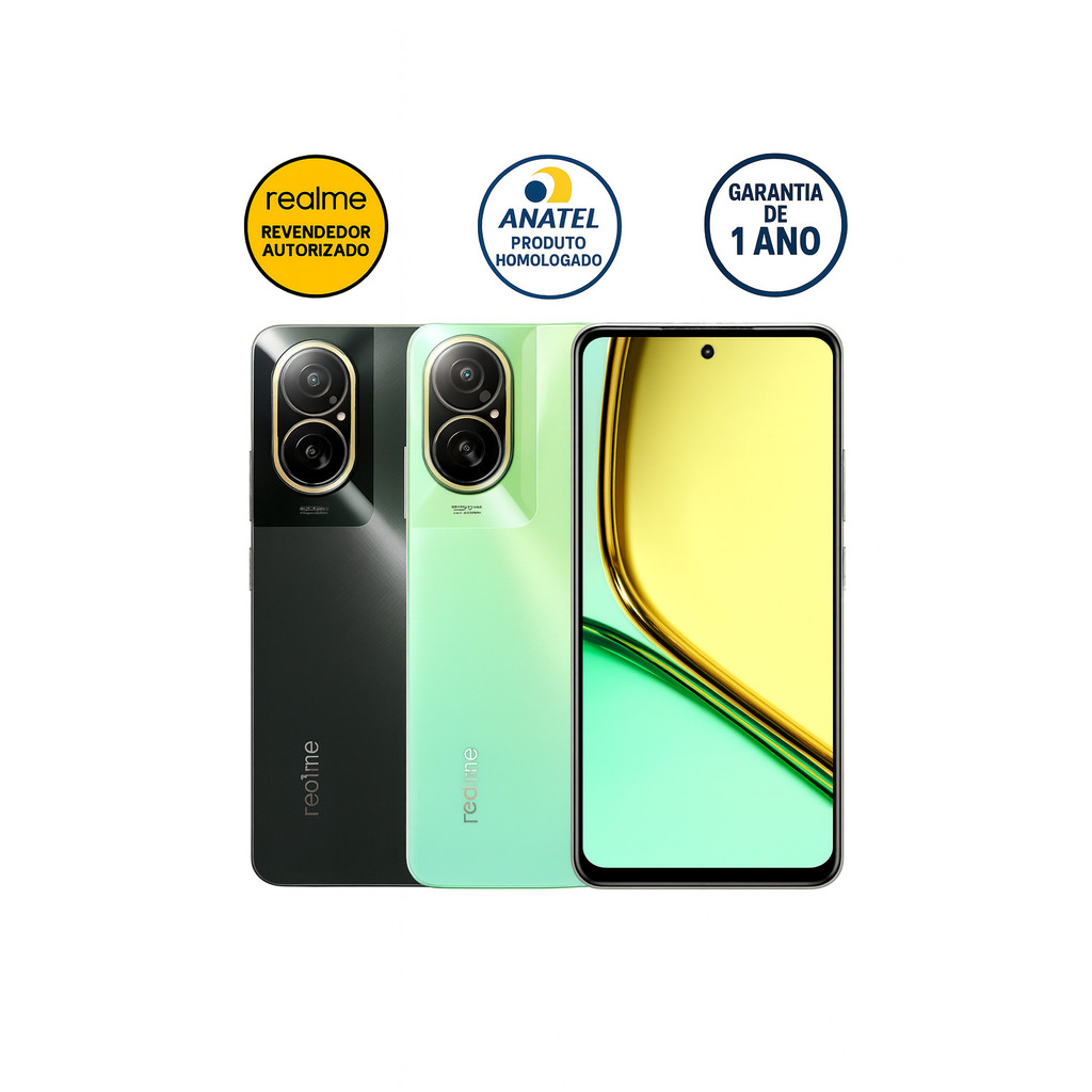 Celular Smartphone Realme C67 4G 256GB/8GB Ram Anatel Global - Revendedor Autorizado Realme ...