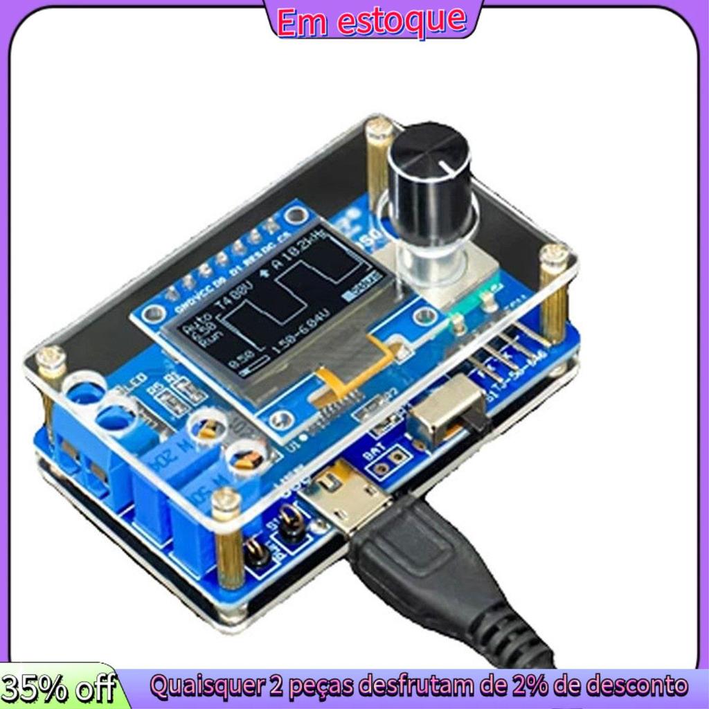 DIY Mini Kit Osciloscópio Digital STC8K8A Microcontrolador Treinamento Eletrônico Prática De ...