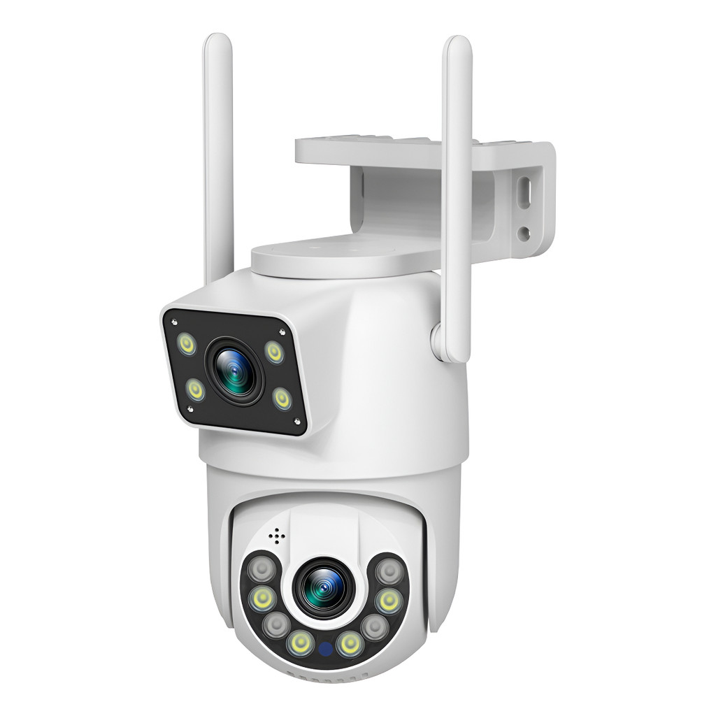 Câmera De Segurança 2lentes Dupla Yoosee Ip66 Wi-fi 360° Y29 | Shopee ...