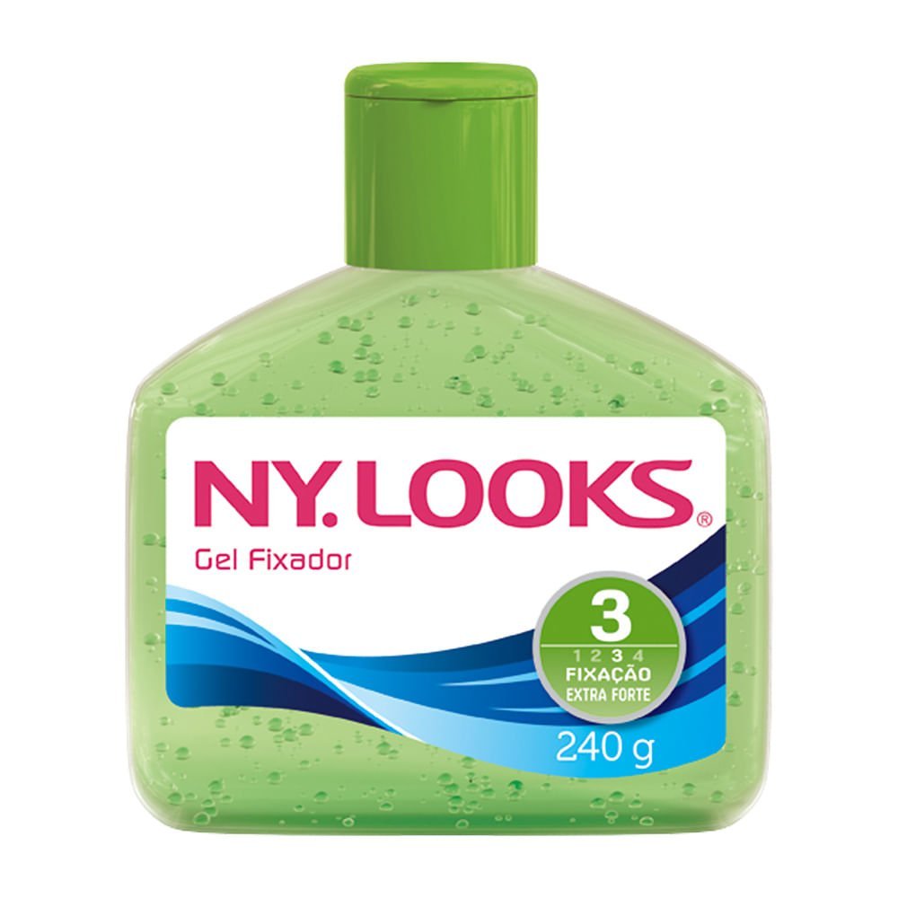 Gel Fixador Ny Looks Fixação Extra Forte 240G | Shopee Brasil