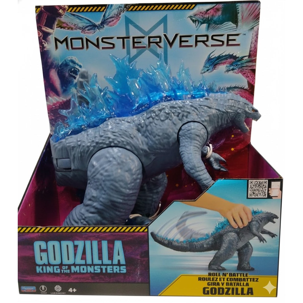 Boneco Godzilla Azul King Of The Monsters Articulado | Shopee Brasil