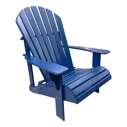 Cadeira Pavão Adirondack Jardim Externa Azul Del Rey Azul Del Rey ...