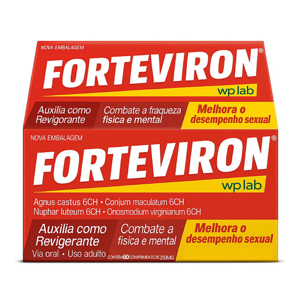 Suplemento Polivitamínico Forteviron 250mg 60 Cpr - Original | Shopee ...