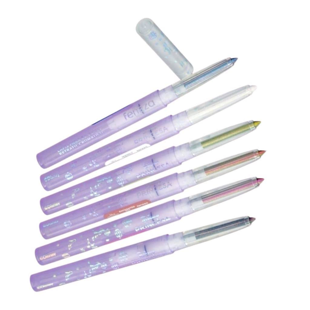 Fenzza - Lapis de Olho Retratil Cromatico DIS125 - 06 Und | Shopee Brasil