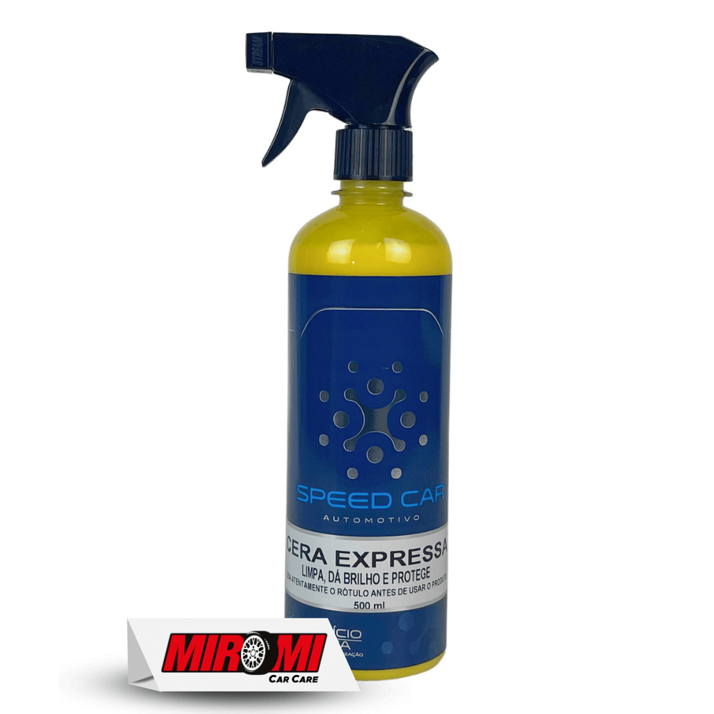 Cera Expressa em Spray Speed Car (500ml) | Shopee Brasil