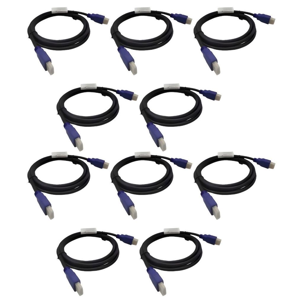 Kit 10 Cabo HDMI 1.8m MachoXMacho 4K Full HD Alta Velocidade | Shopee ...
