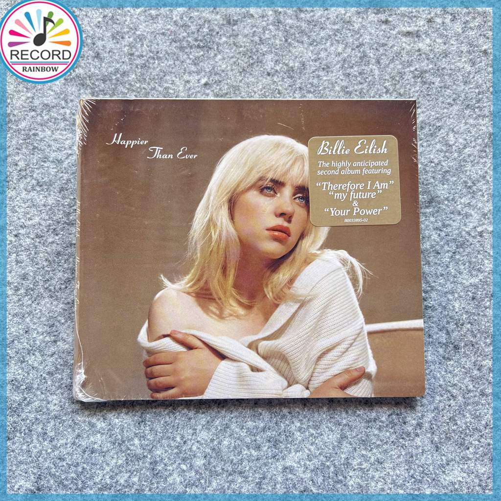 Billie Eilish Happier Than Ever Original CD Brand New Album [Lacrado ...