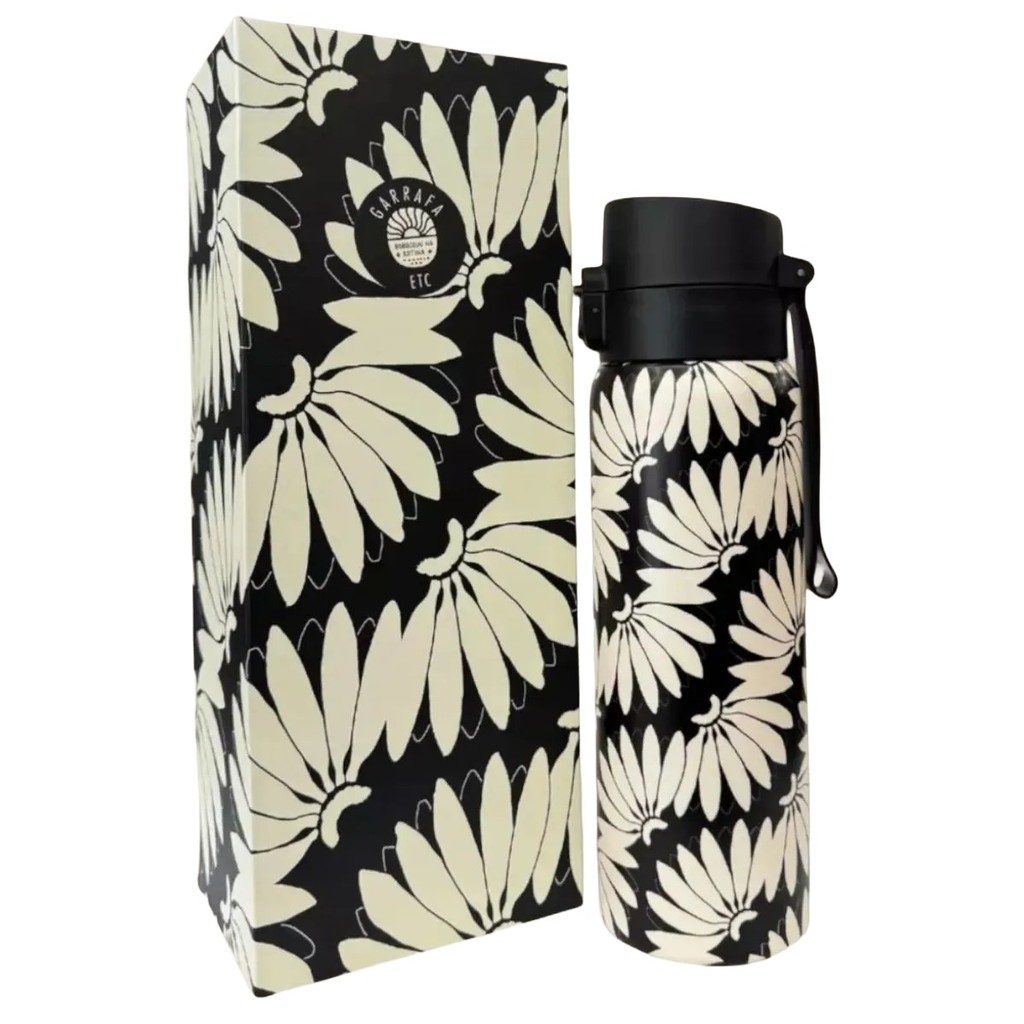 Garrafa Termica Farm Inox 650ml Original Copacabana | Shopee Brasil