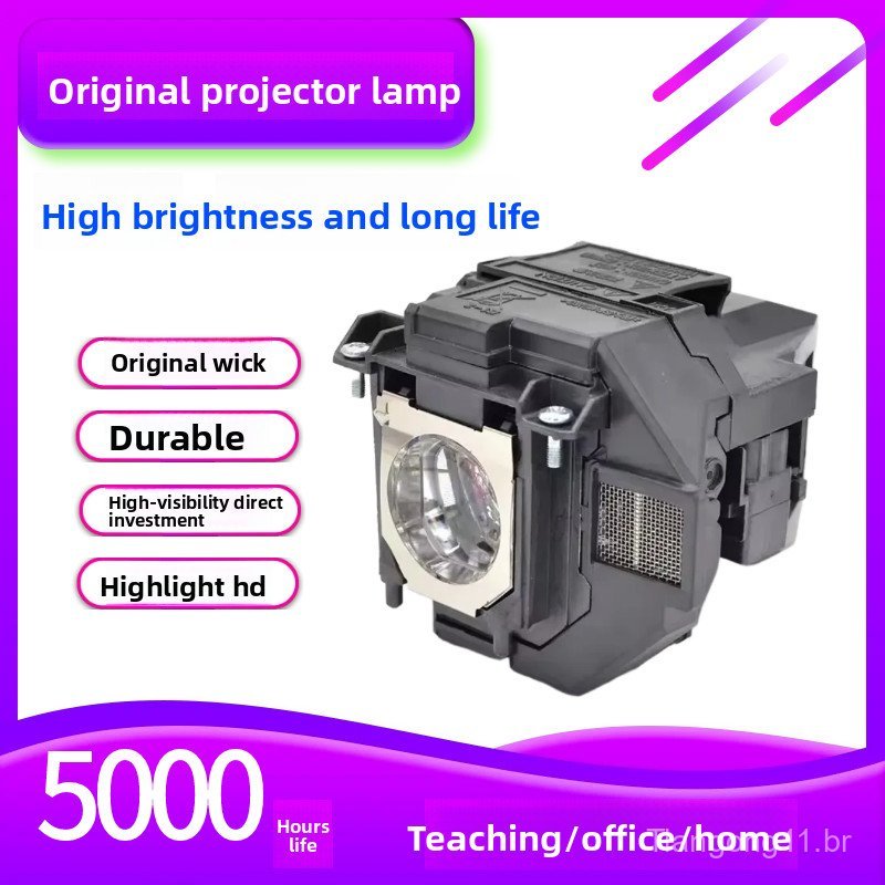 ELPLP67 /V13H010L67 para projetores Epson EX5210 EX7210 H433A EB-X14 ...