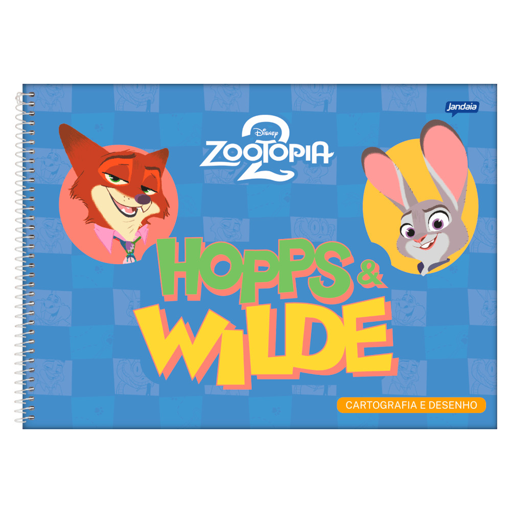 Cartografia C.D. 80 Fls Jandaia - Zootopia 2 | Shopee Brasil