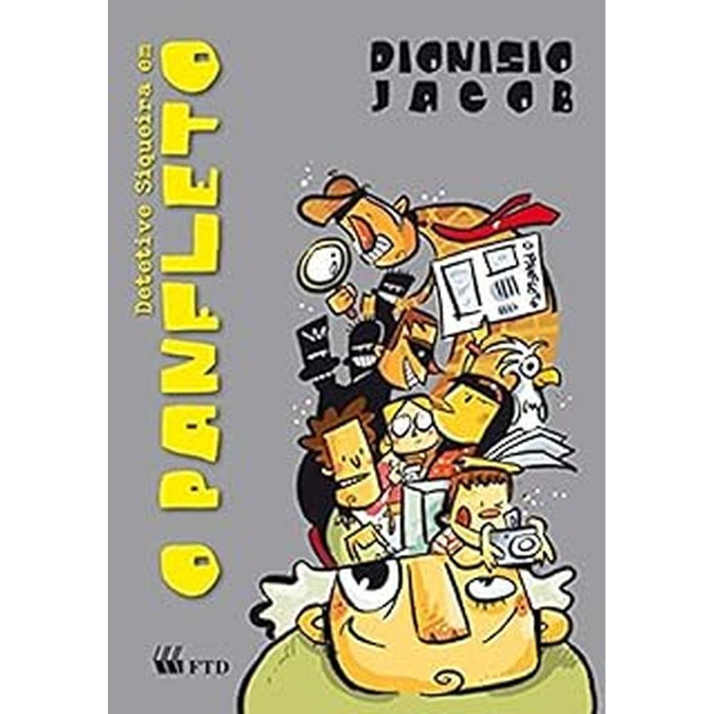 Detetive Siqueira em o panfleto autor Dionisio Jacob | Shopee Brasil