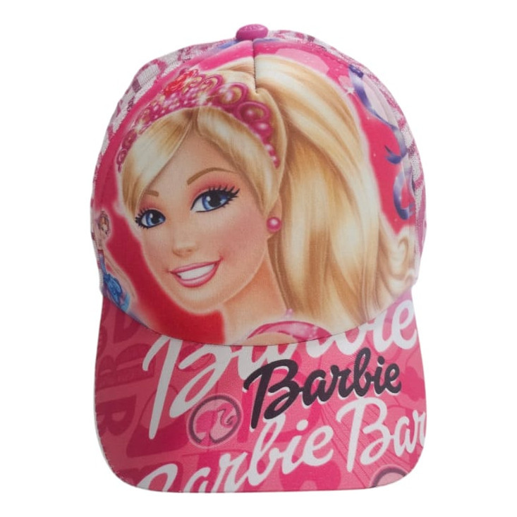 Boné Infantil Barbie Personagens Menina Com Ajuste Infantil Unissex ...