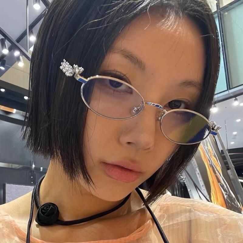 Óculos de Sol Novos com Strass, Armações de Óculos Brilhantes, Lentes ...