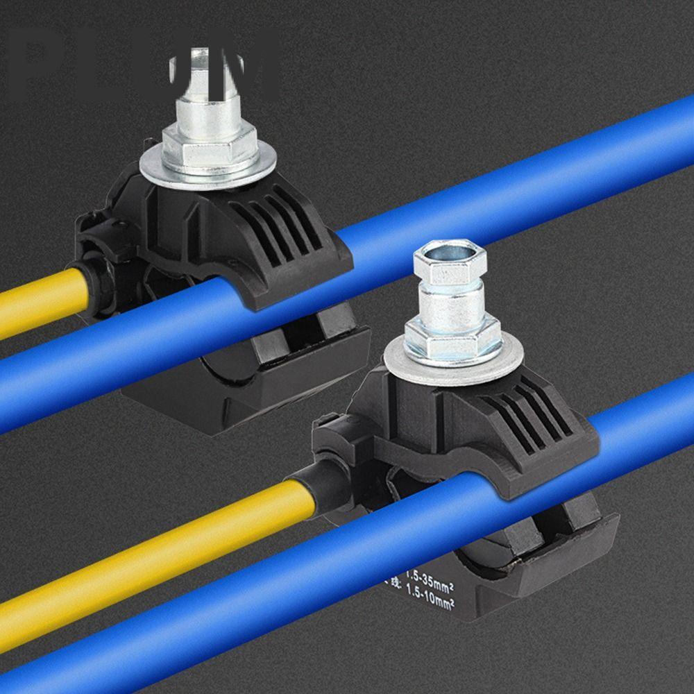 Conector De Piercing De Isolamento De Ameixa , Clipes De Cabo Sem ...