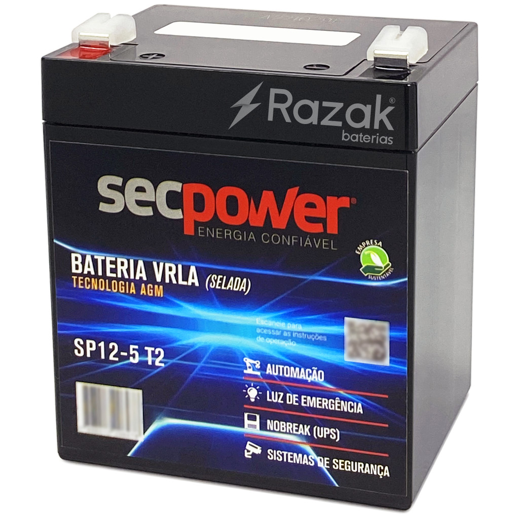 Bateria 12v 5ah Caixa De Som Amvox Aca 700 Pancadão 700w Rms | Shopee ...