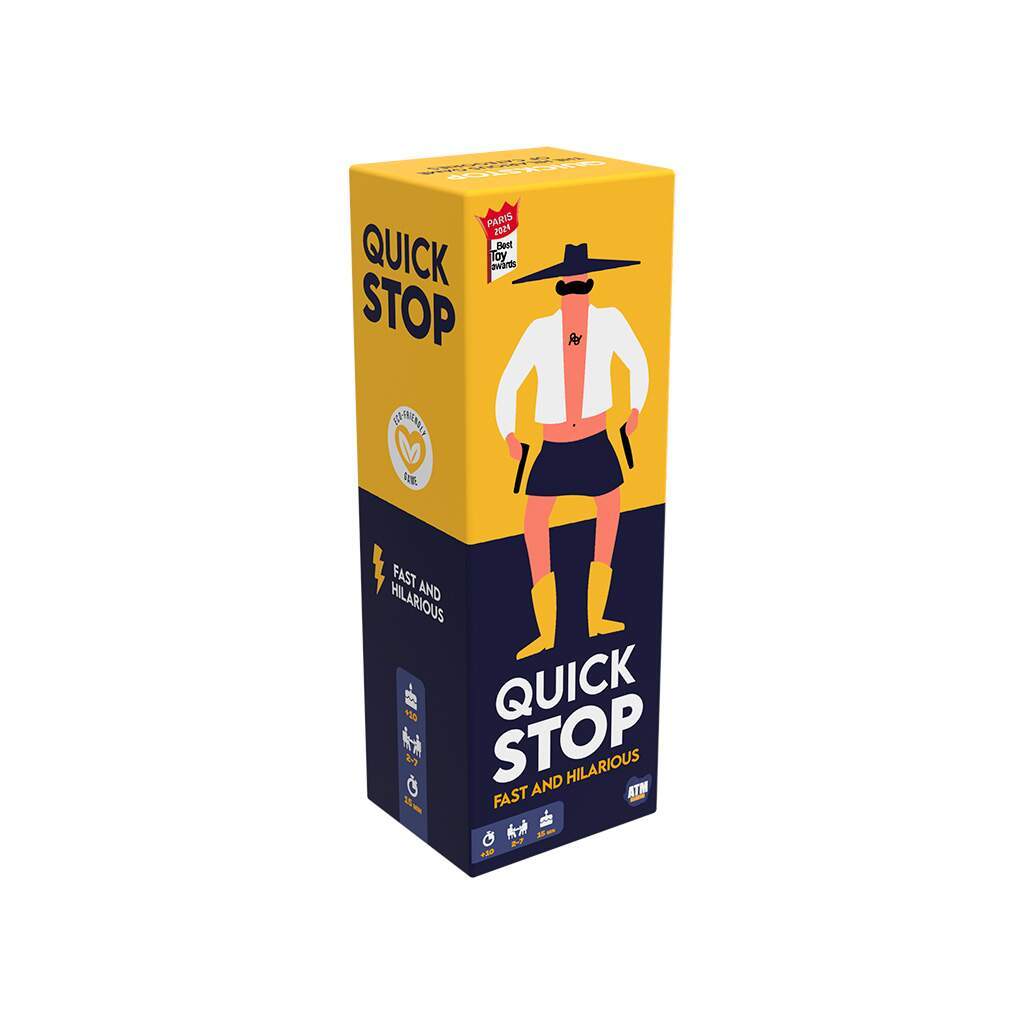 Quick Stop - Asmodee Jogos - Portugues BR | Shopee Brasil