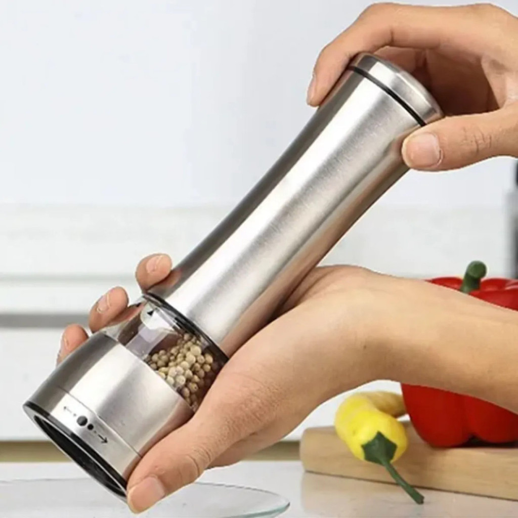 Moedor De Temperos Regulável Aço Inox Pimenta | Shopee Brasil