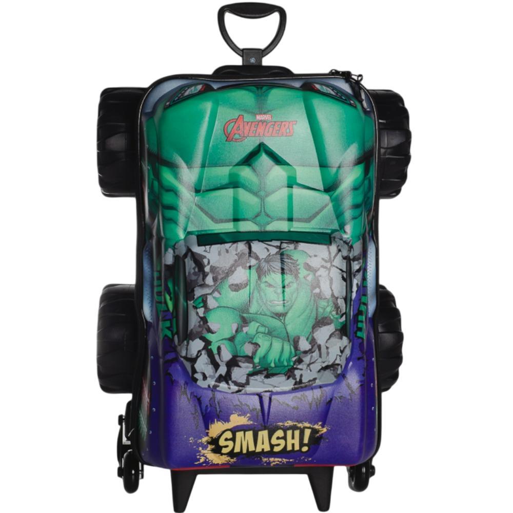Mochilete 3D Escolar Infantil Max Toy Hulk Monster Trucks | Shopee Brasil