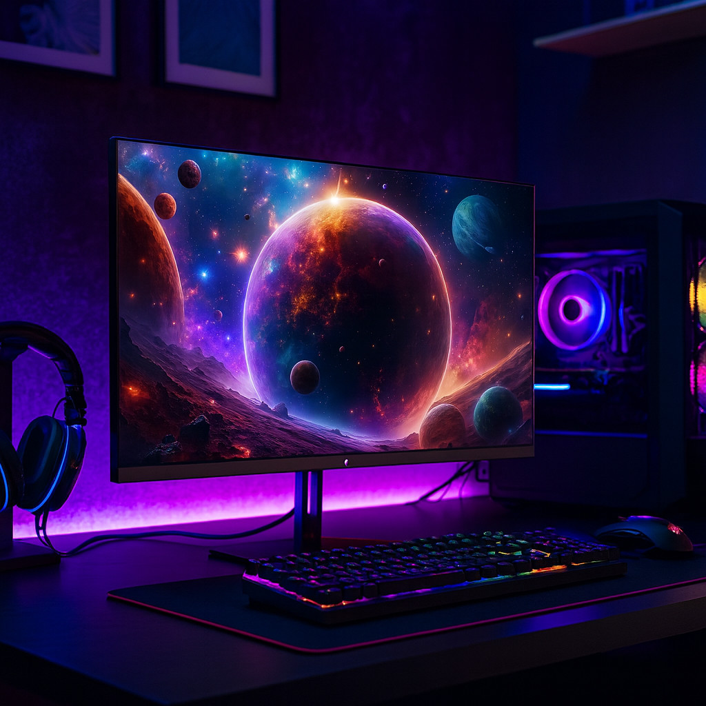 Monitor Gamer 23.8 Polegadas 100Hz Full HD 1ms LED Conexões HDMI VGA Imagens Nítidas D-238 ...