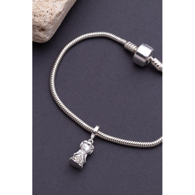 Berloque Prata Princesa | Shopee Brasil