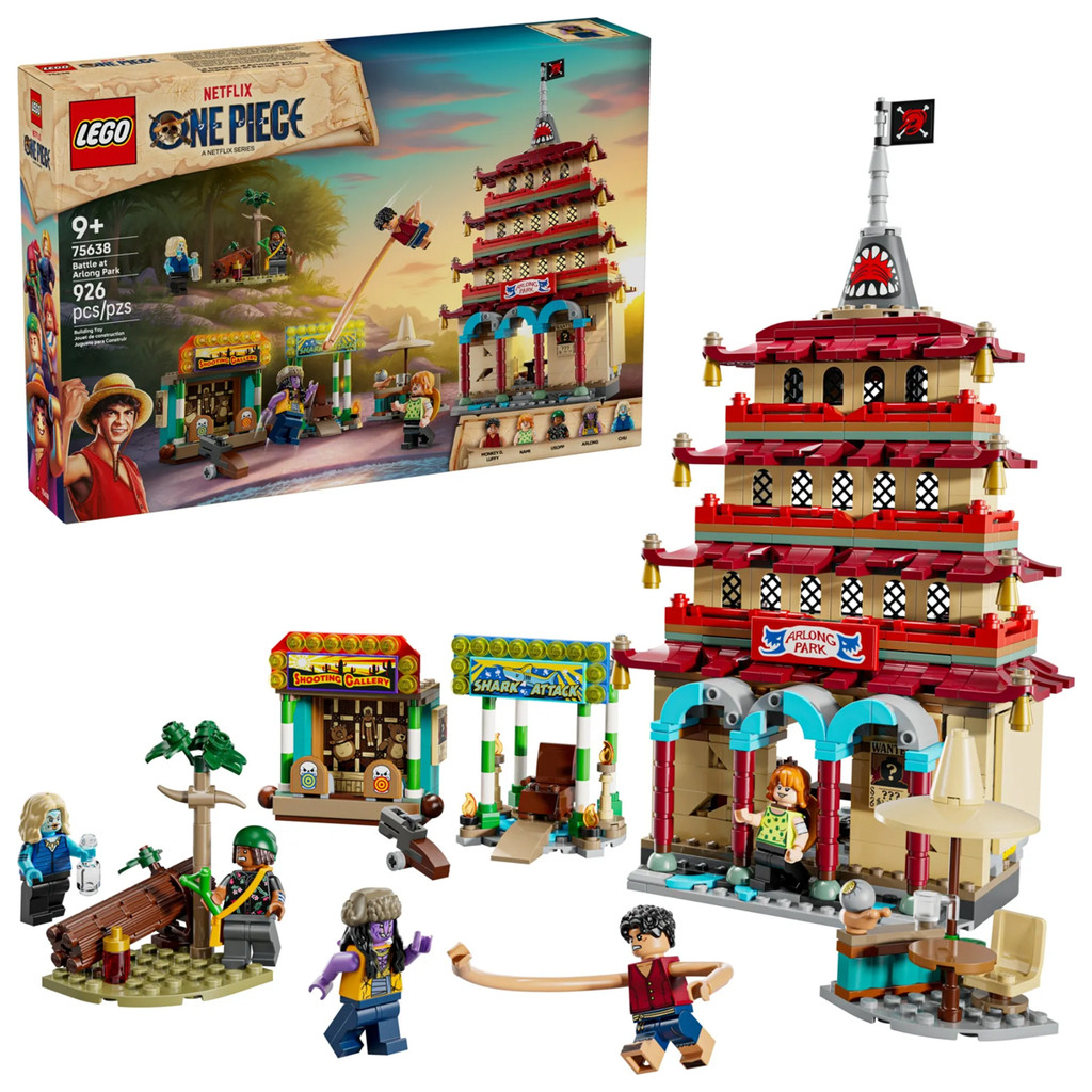 LEGO One Piece Batalha no Parque Arlong 926 Peças | Shopee Brasil
