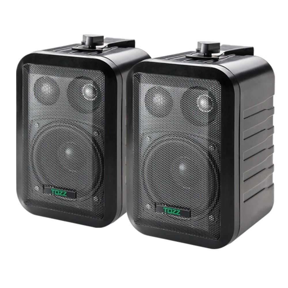 Caixa de Som Acústica 50W RMS Com Suporte Ambiente Residencial ...