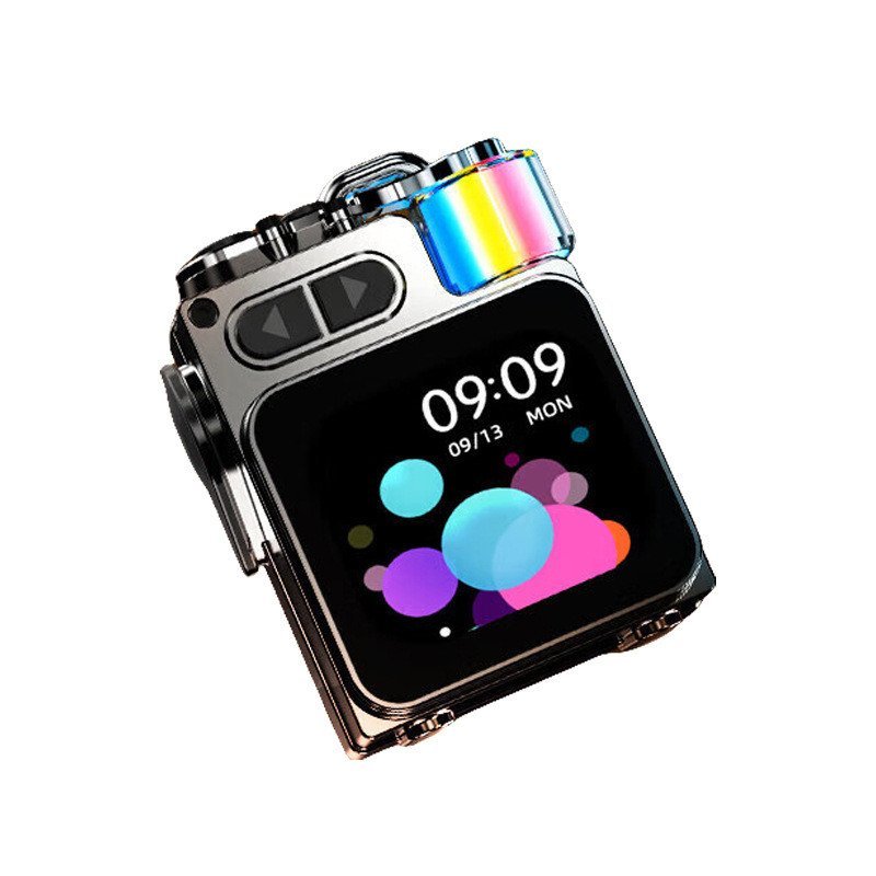 K15 Cool Mech Cyberpunk Speaker com Display LED Tela Sensível ao Toque ...