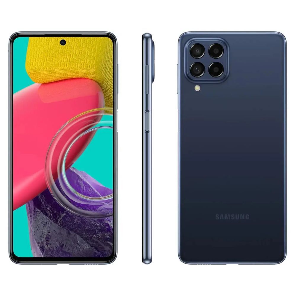 Samsung Galaxy M53 (5G) Azul 128 GB - Excelente | Shopee Brasil