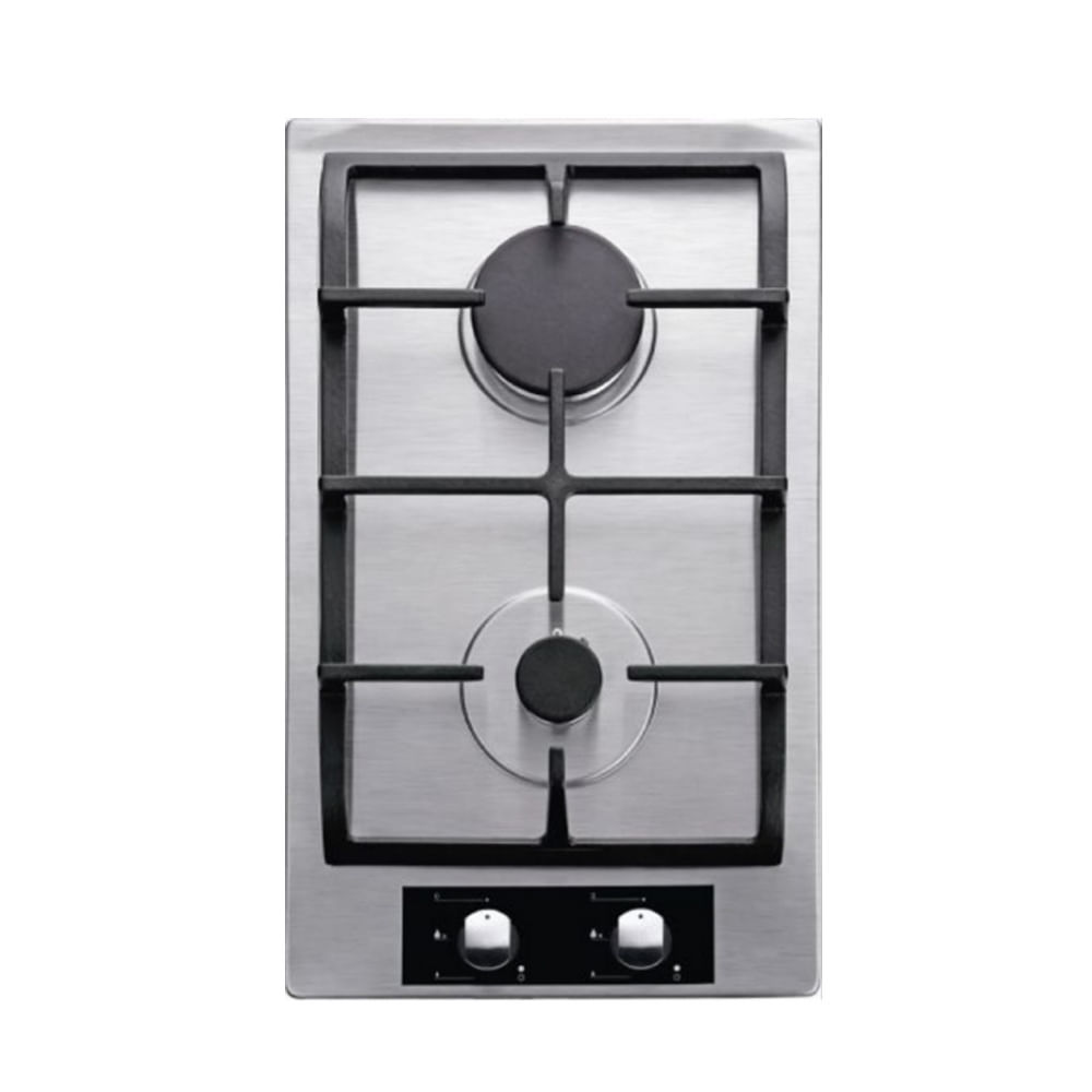 Cooktop a Gás Dominó Cuisinart 2 Queimadores 30Cm Inox | Shopee Brasil