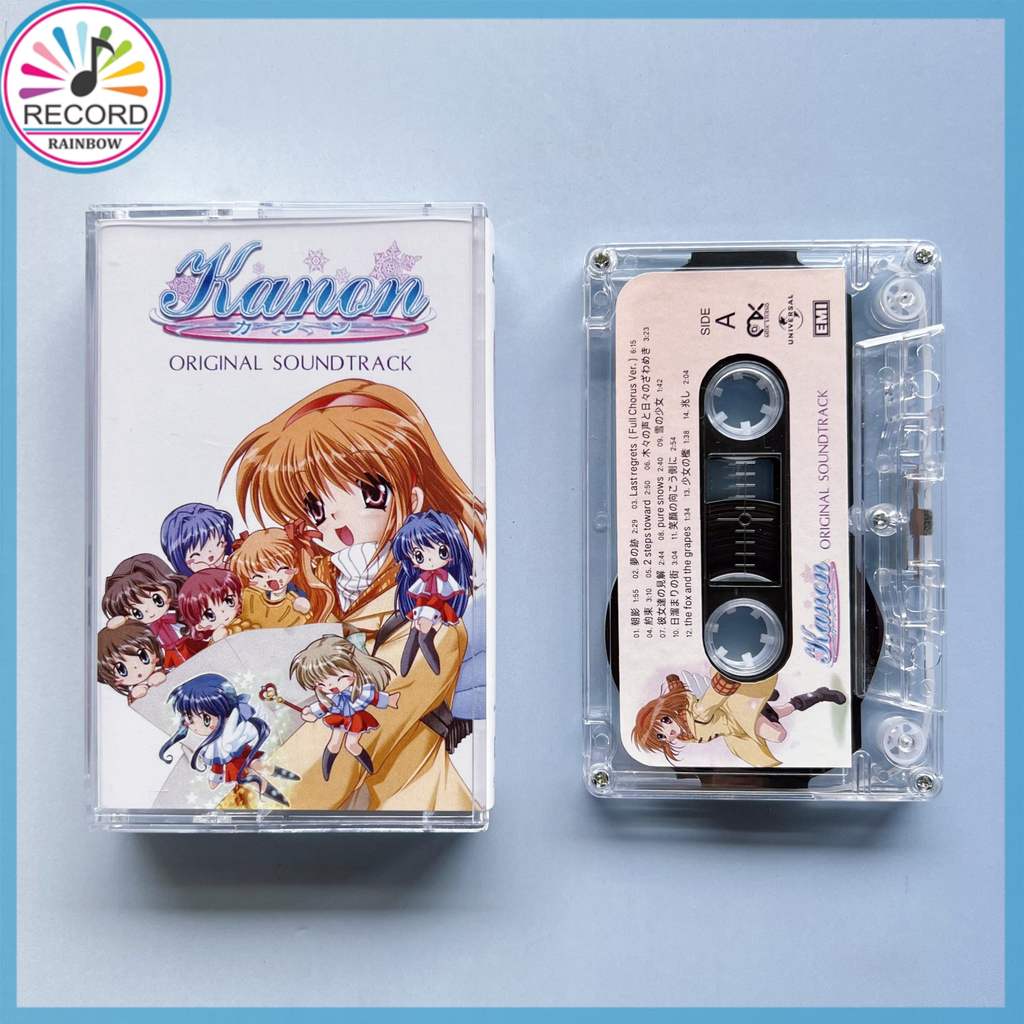 Kanon Original Soundtrack Cassette Tape Brand New [Lacrado] Original ...