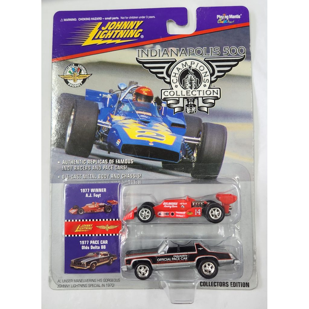 Johnny Lightning Indianapolis 500 - 1977 Winner A.J Foyt e 1977 Pace ...