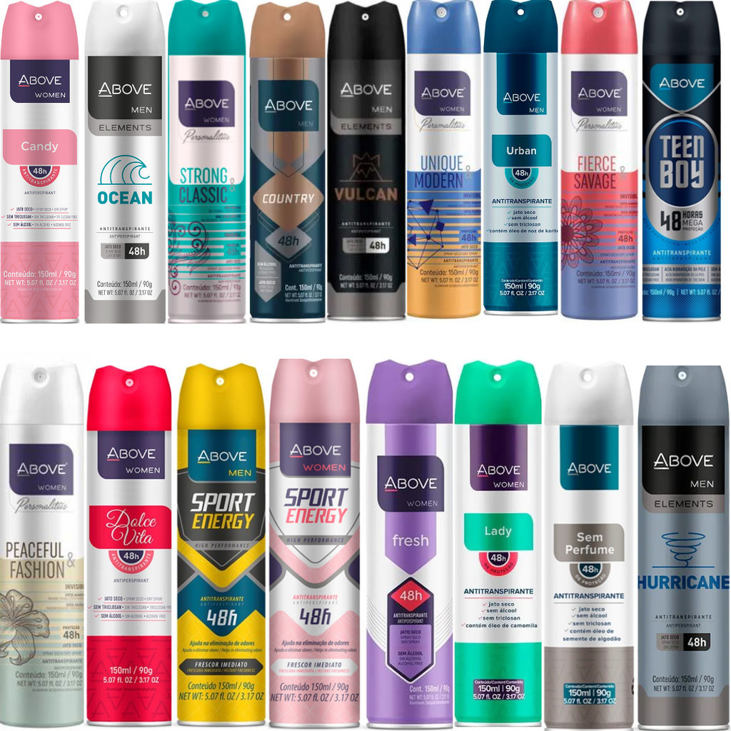 Desodorante Above 100ml Pronta Entrega | Shopee Brasil
