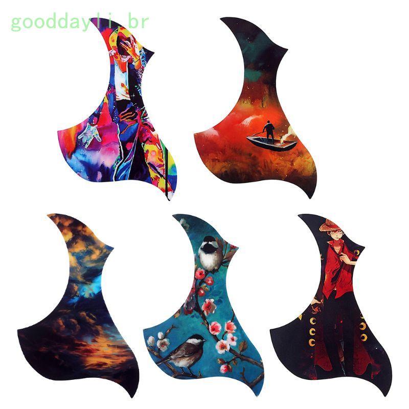 GOO Anti-Risco Guitarra Pickguard Adesivo Autoadesivo Decorado Placa ...