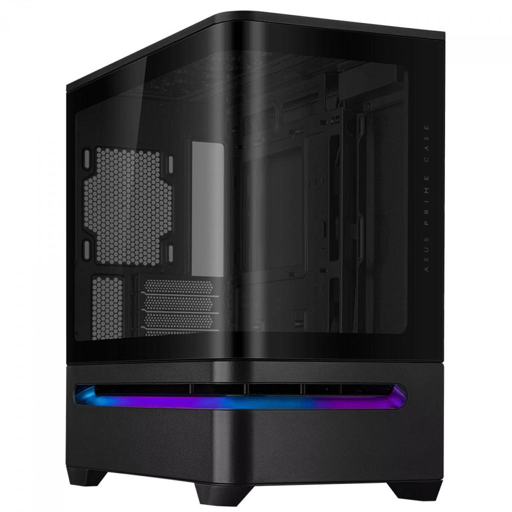 Gabinete Asus Prime AP202, ARGB, Mid Tower, Vidro Temperado, MATX, Sem ...