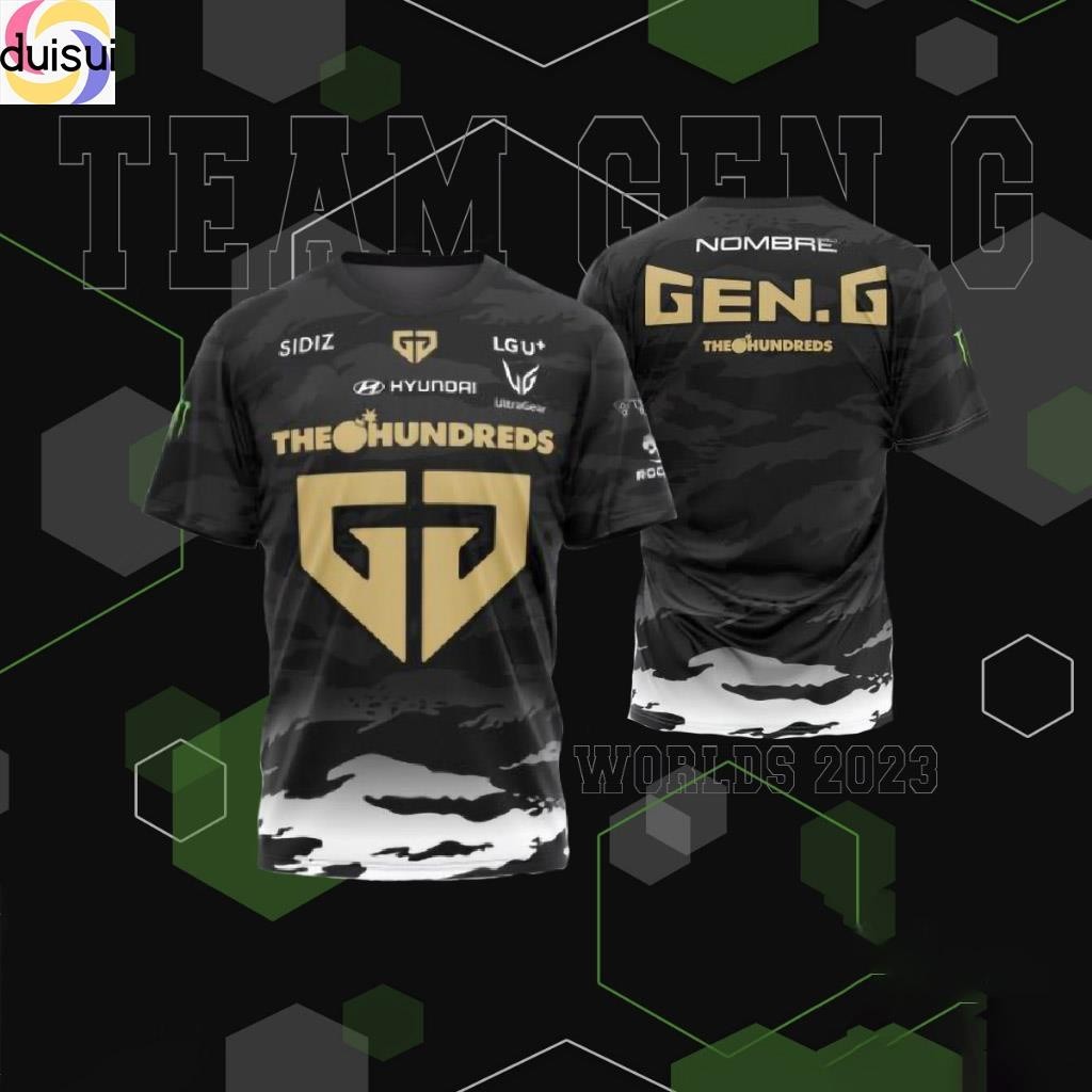 Camisa Team GenG Worlds 2024 | Shopee Brasil