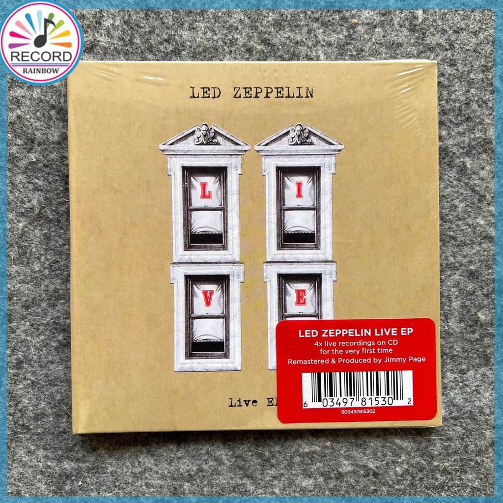 Led Zeppelin Live EP Original CD Album [Lacrado] Brand New ENJCP ...