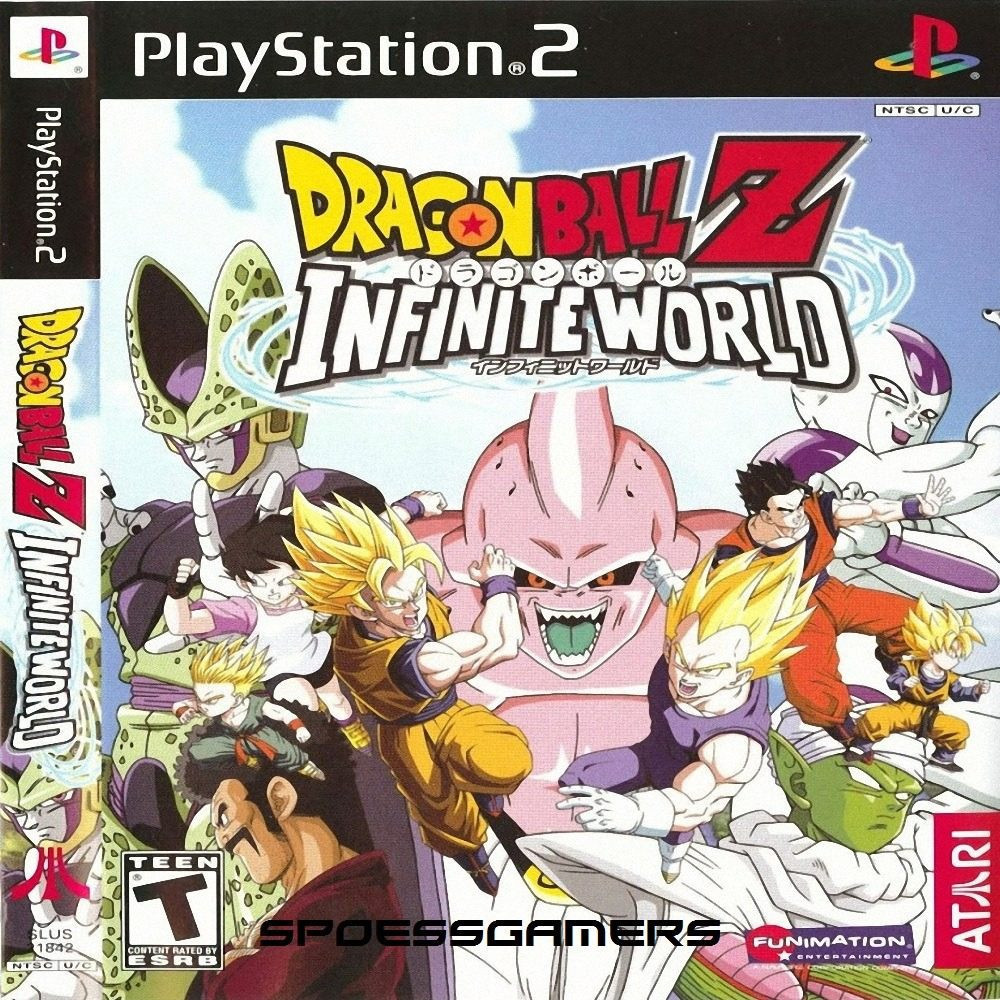 Dragon Ball Z Infinite World Ps2 Desbloqueado Patch | Shopee Brasil