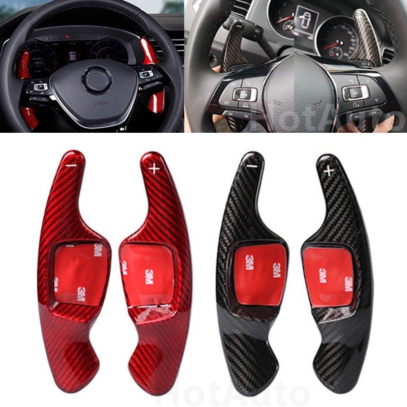 VW Volkswagen Paddle Shift De Fibra De Carbono Para Golf MK7 TSI MK8 ...