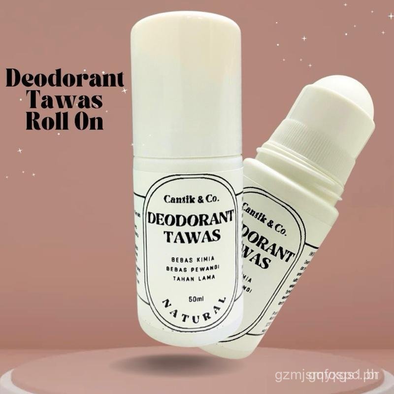 Desodorante Tawas (Roll-On) Por Cantik & Co . | Shopee Brasil