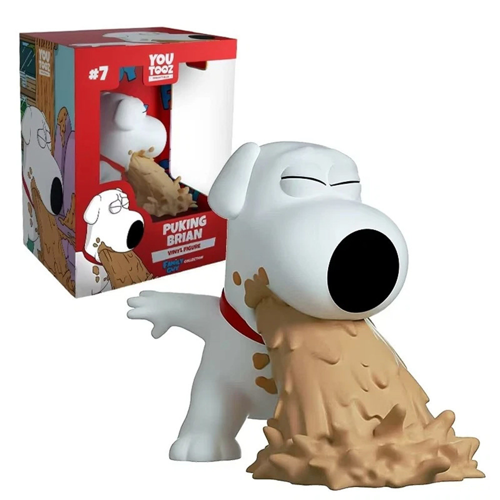 Família Guy Puking Brian Stewie Griffin Action Figure Modelo Brinquedos ...