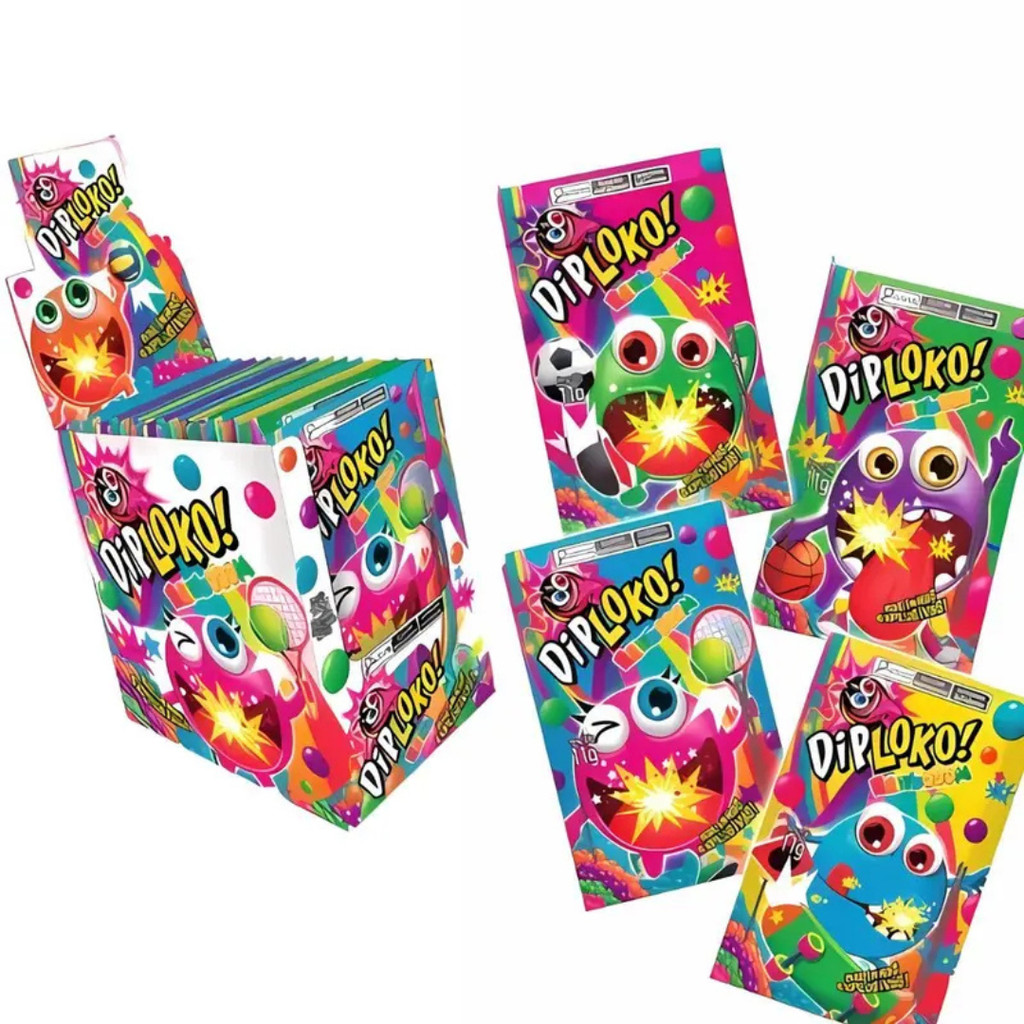 Doce RAINBOOOM DIP LOKO TUTTI FRUTTI 11G - DISPLAY 15 UND - DANILLA ...