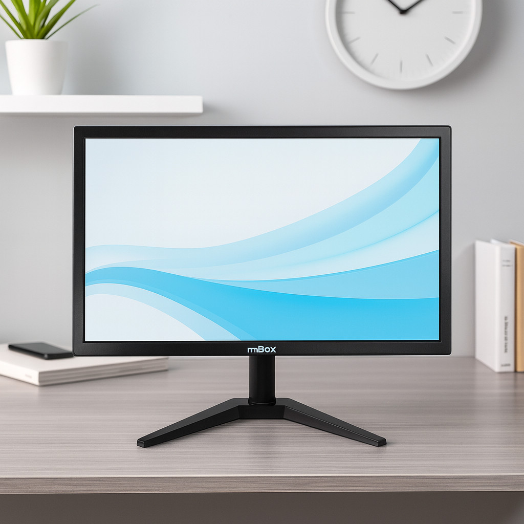 Monitor 18.5 Polegadas LED HD Entradas HDMI VGA Tempo de Resposta 5ms Escritório PC D-MN185 ...