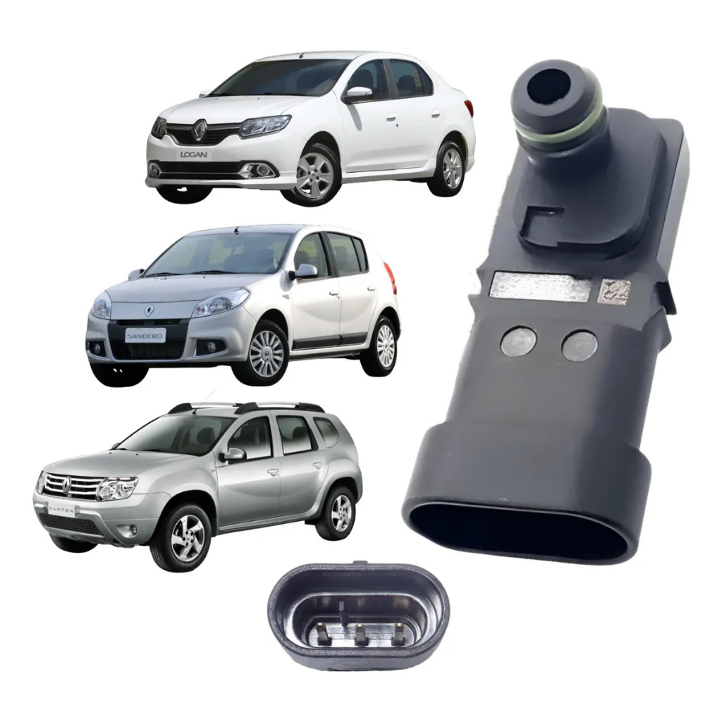 Sensor Map Renault Duster Sandero Logan 1.6 16v 8200105165 | Shopee Brasil