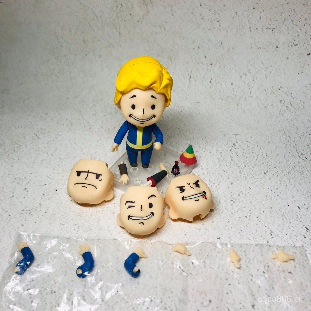 Figura de Ação Nendoroid GSC Bulk Split 1209 Fallout Vault Boy Versão Q ...