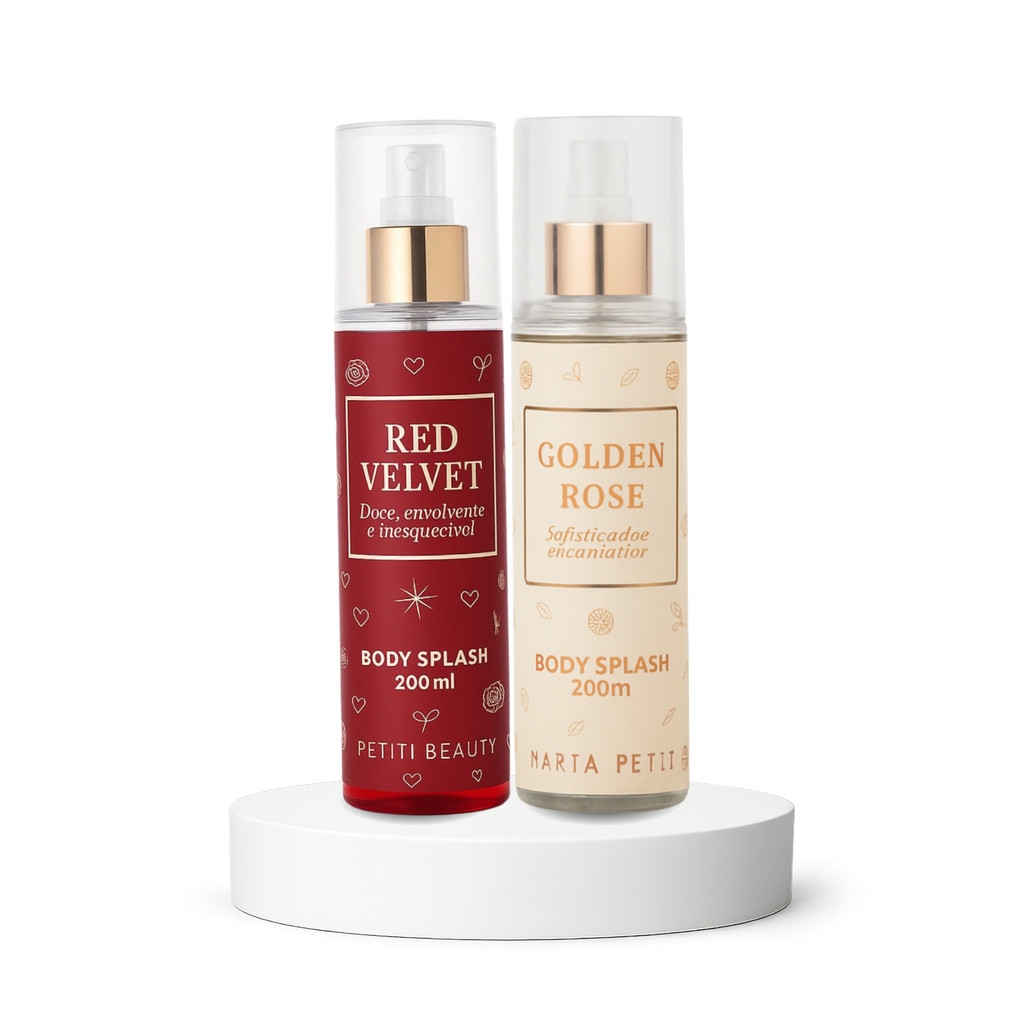 Kit 2 Body Splash 200ml – Red Velvet Doce envolvente e inesquecivel ...