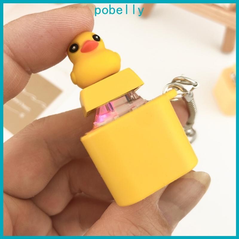Pob Patinho Quack Brinquedo Pato Teclado Keycap Regulador Chocalho ...