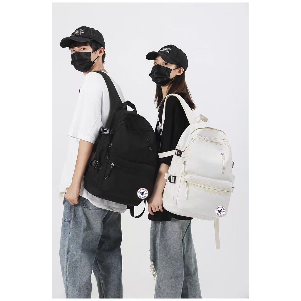 Mochila Feminina Escolar Universitária De Viagem Moda Casual Unissex ...