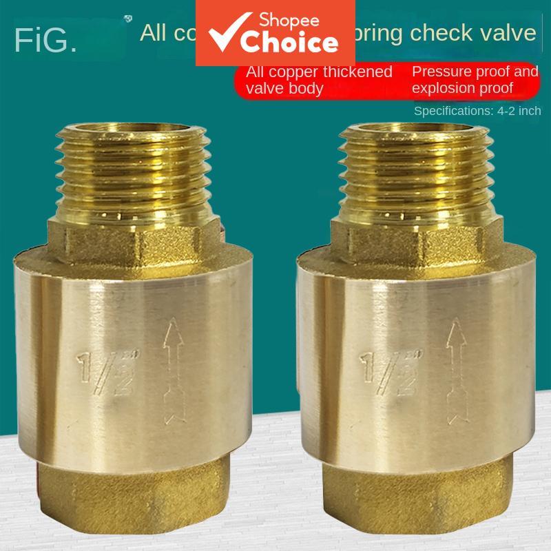 Válvula Unidirecional Vertical De Latão Premium De Uma Peça – Encaixe ...