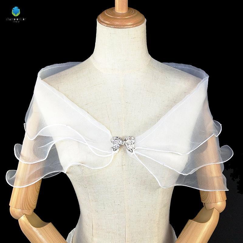 Xale De Casamento De Malha De Gaze Nupcial Conveniente De Usar Com Bom ...